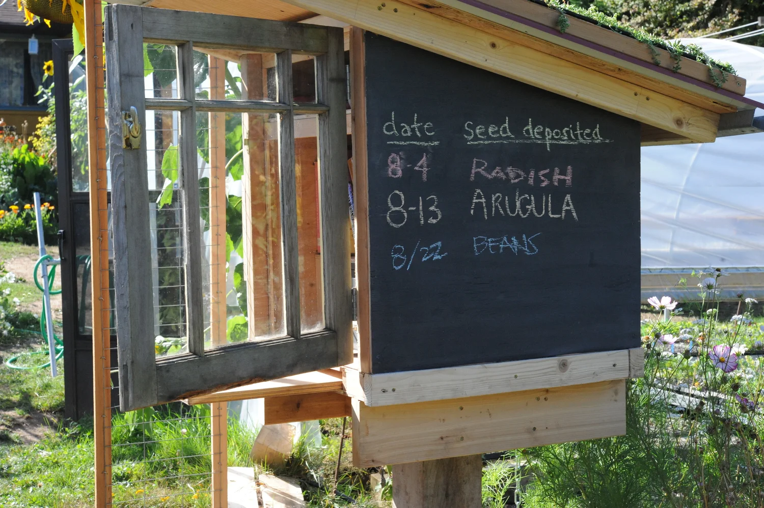Multi-Faceted Little Free Seed Library for Flexible Surfaces