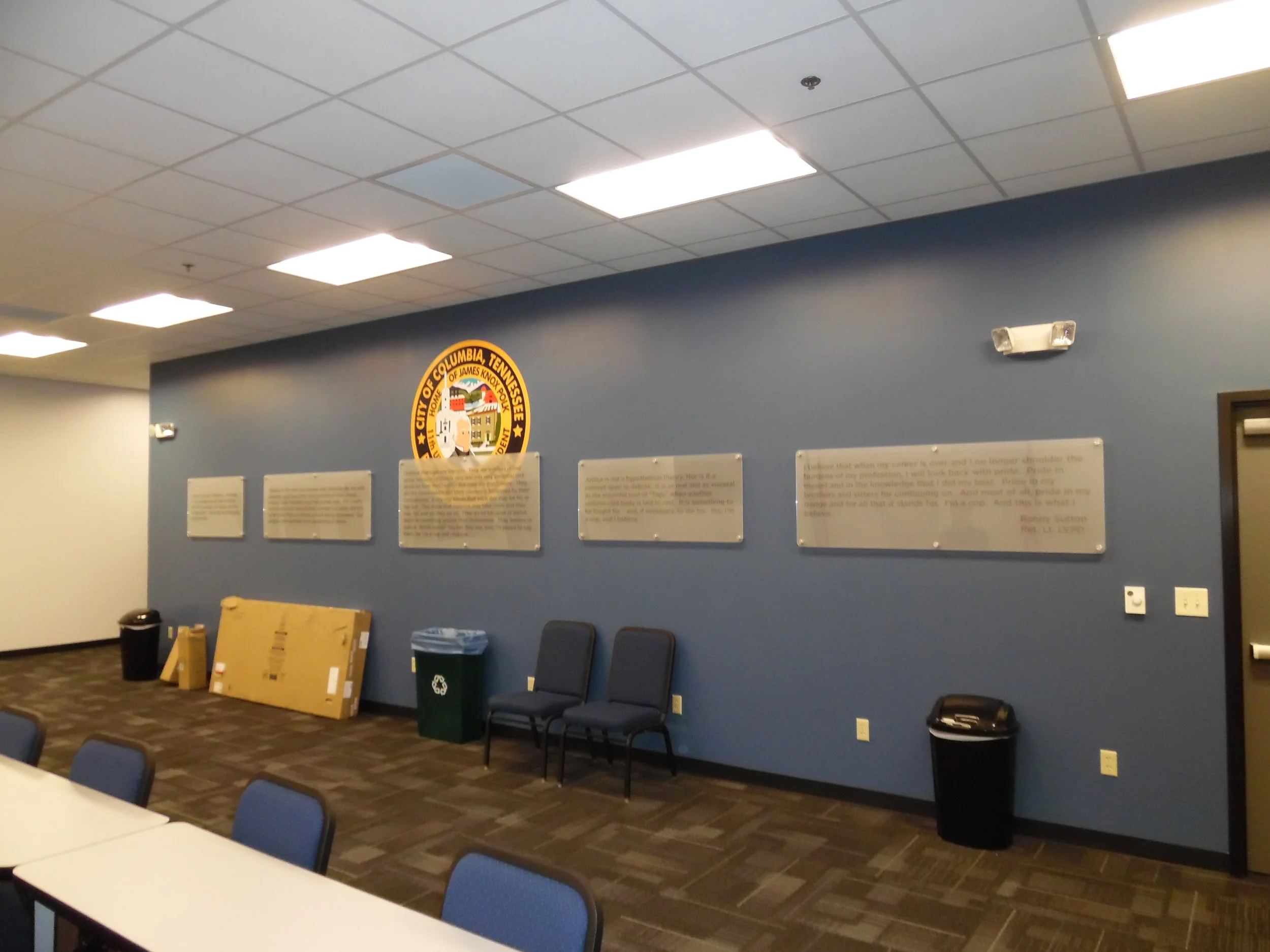 Columbia Police Department — architect WORKSHOP