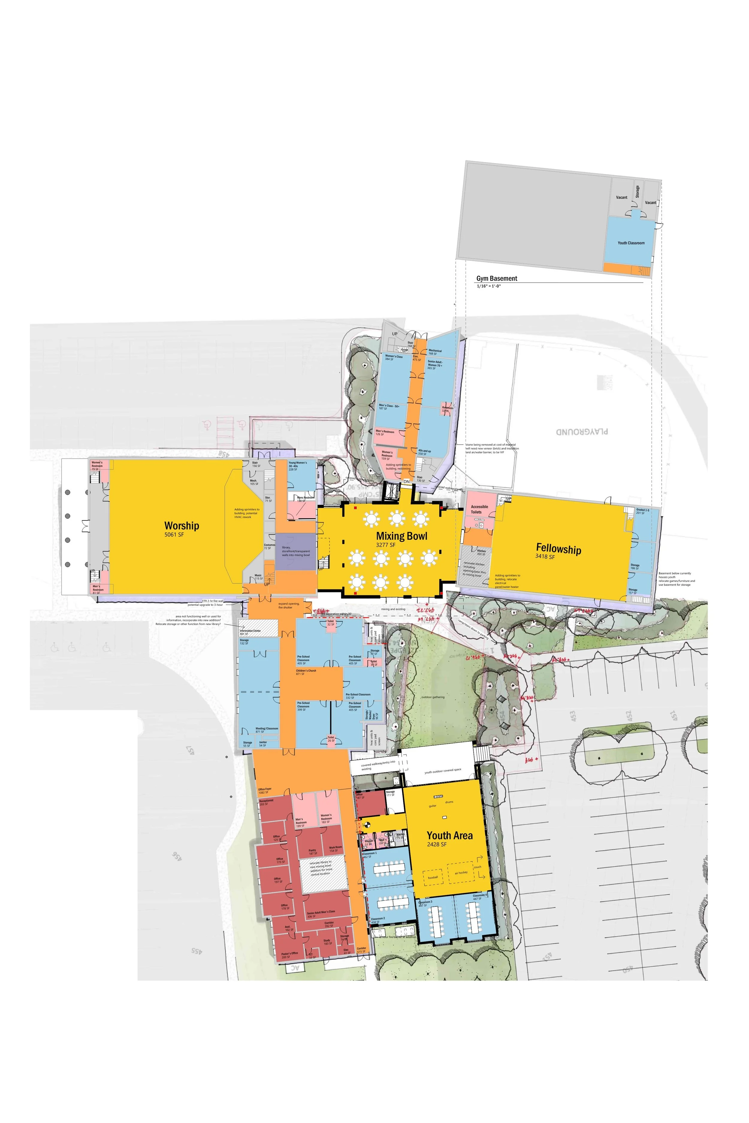 Hopewell Baptist Church - Masterplan — architect WORKSHOP