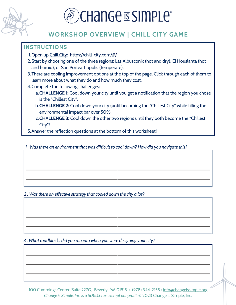 Lesson: Albedo — Change is Simple