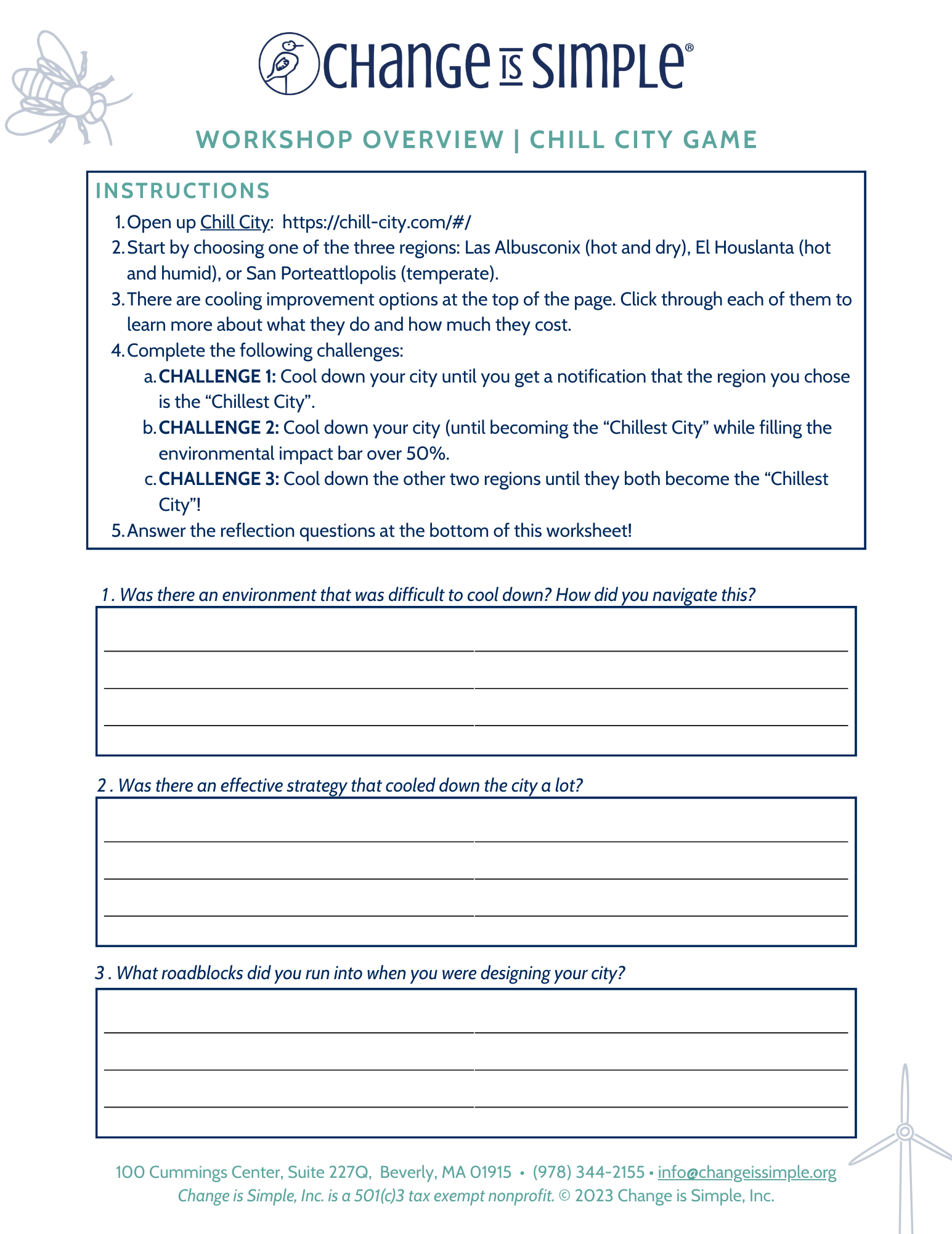 Lesson: Albedo — Change is Simple