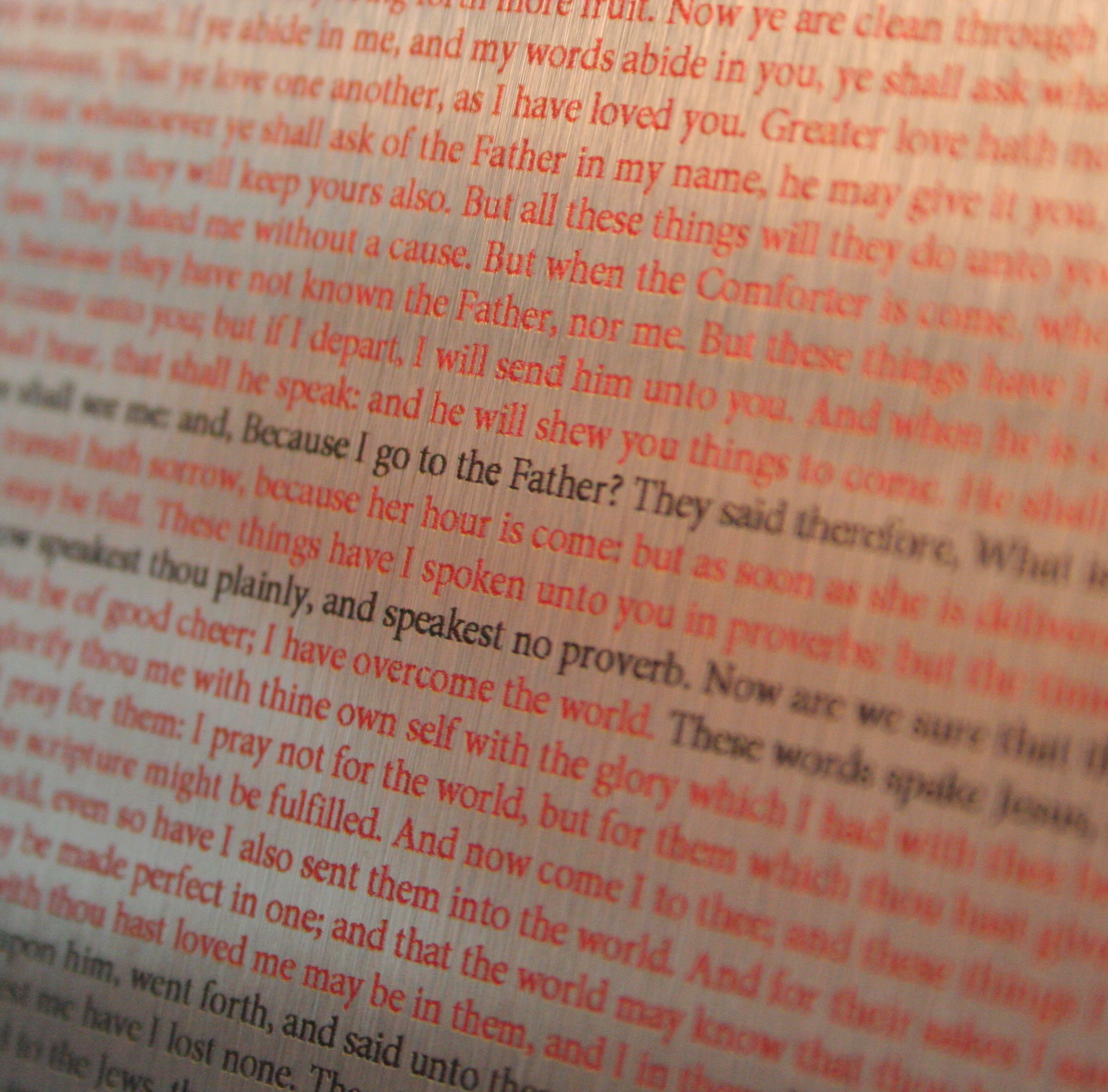 One Page Bible