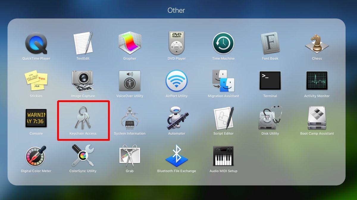 Keychain Access App The Instructional Keychain Access App The Instructional
