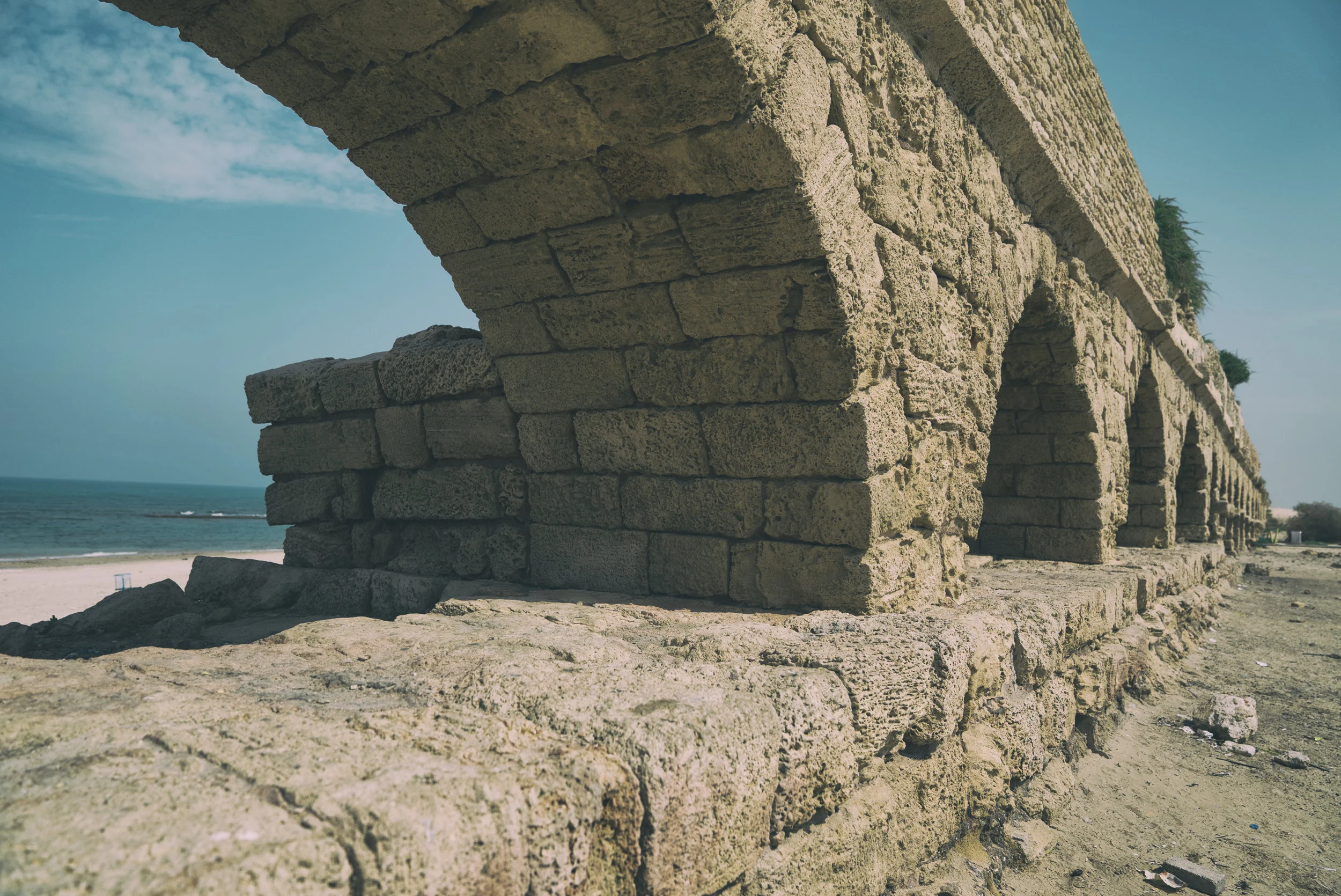 The Roman Aqueducts Along the Mediterranean Sea — Small Town Big World