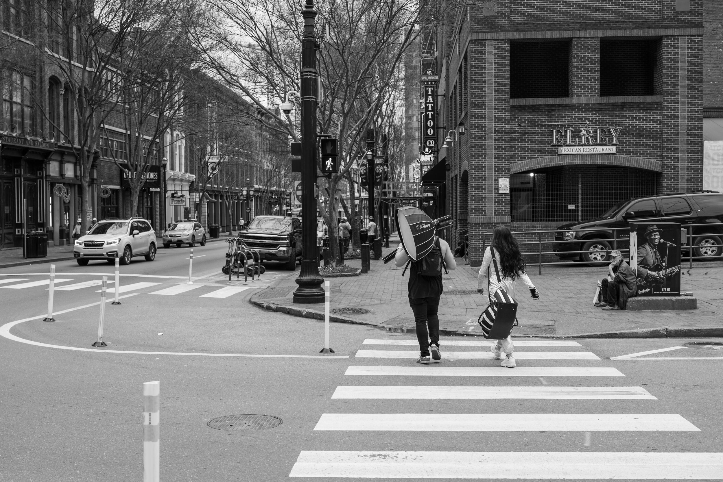 Few People on the Streets - Other than the less fortunate without a ...