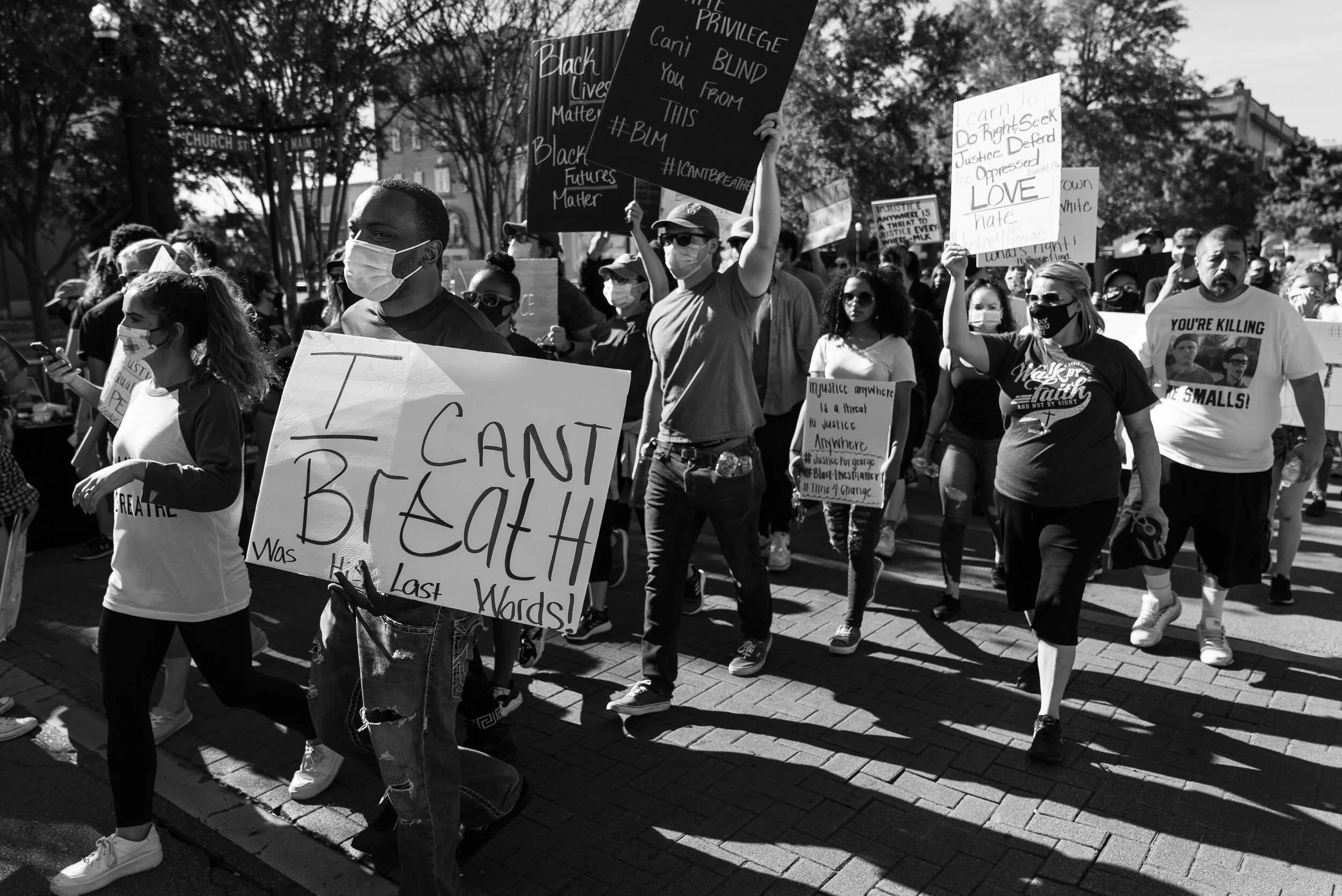 Rally on Murfreesboro, TN Square — Small Town Big World