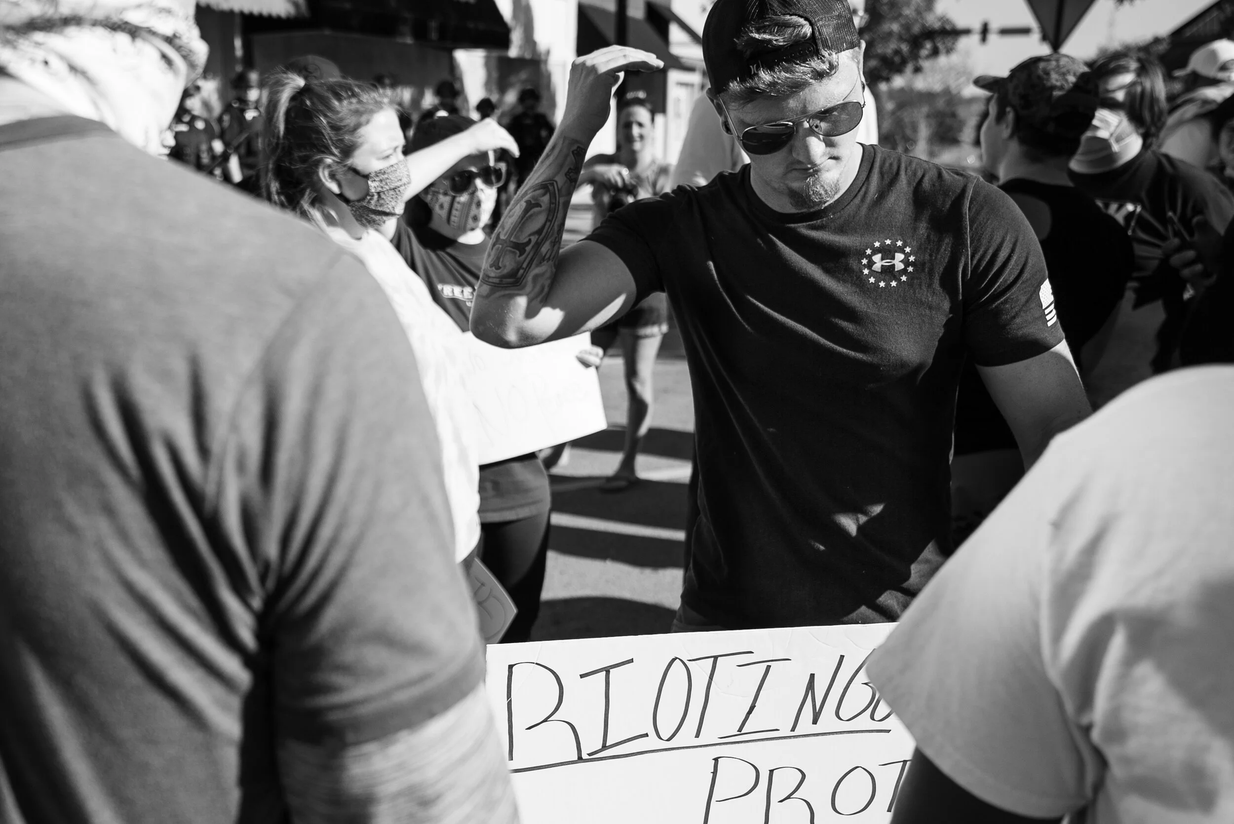 Rally on Murfreesboro, TN Square — Small Town Big World