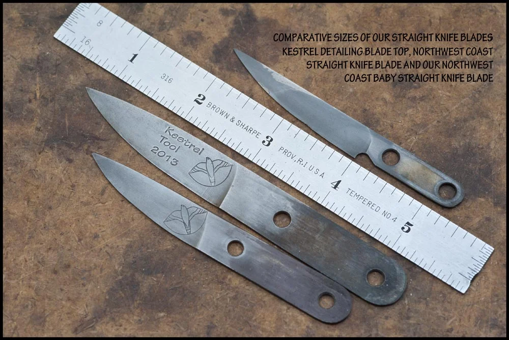 Straight Knives — Kestrel tool