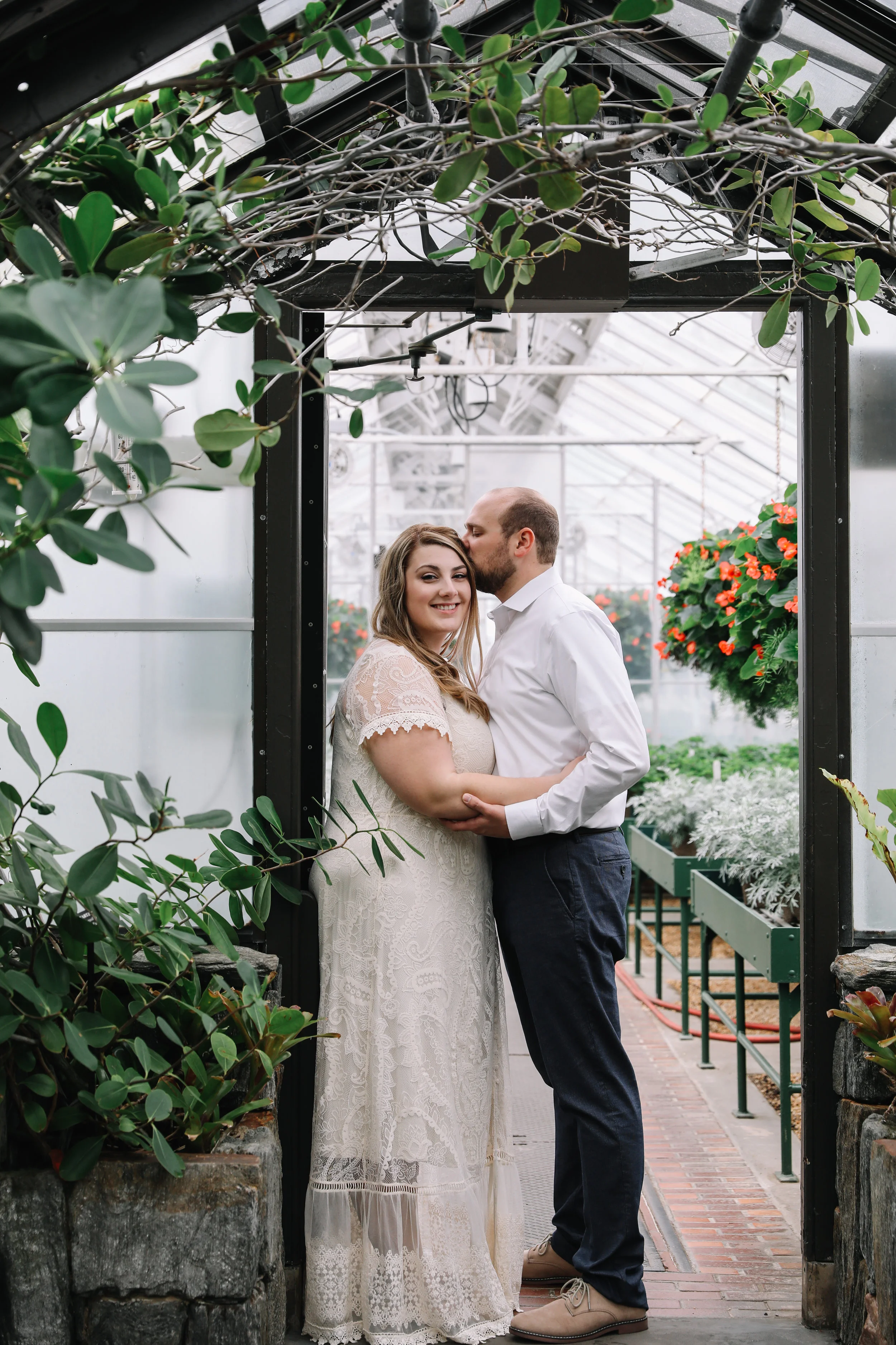 Rebecca & Dan - Longwood Gardens Engagement Session — Becca Mathias ...