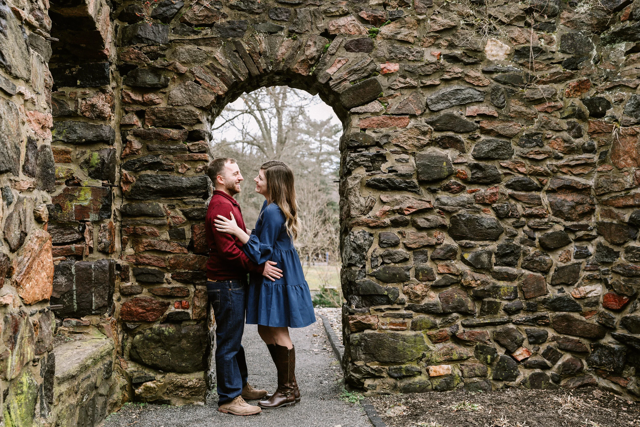Kelsey + Justin // Ridley Creek State Park Engagement Session — becca ...