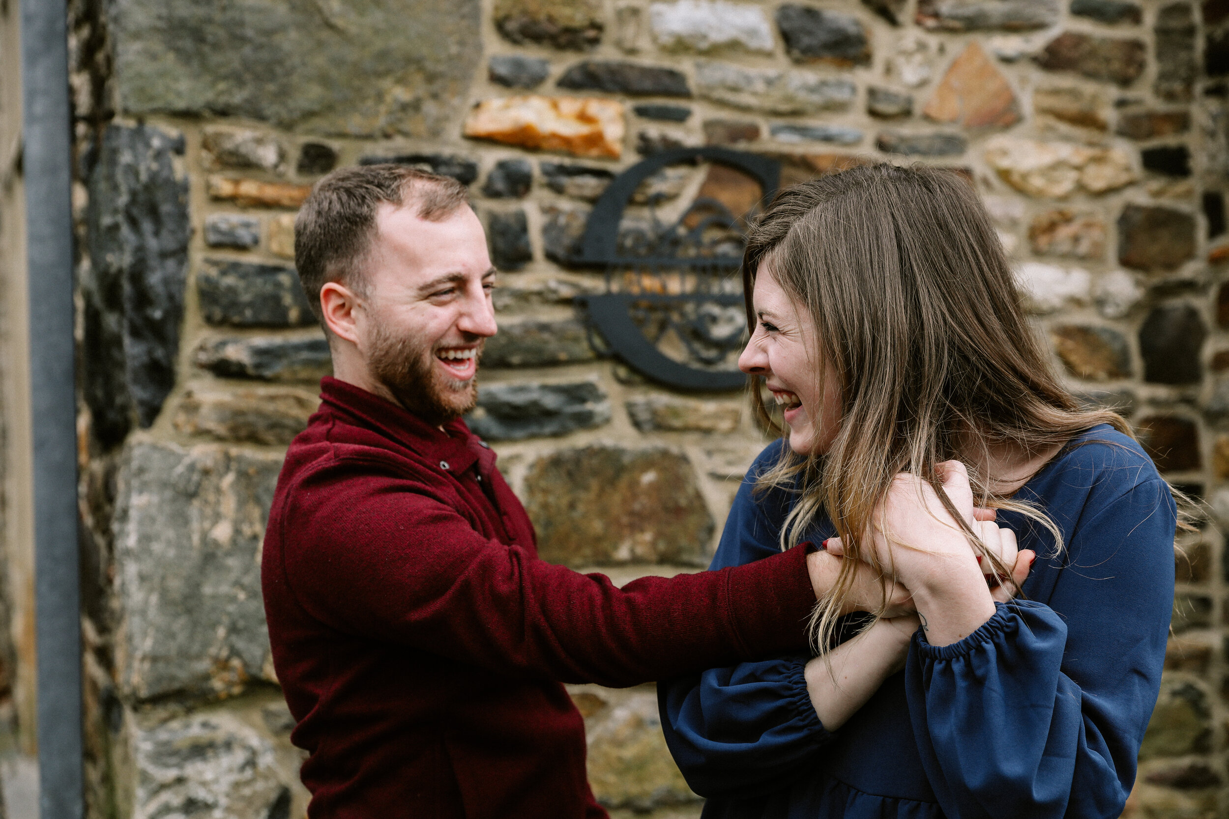 Kelsey + Justin // Ridley Creek State Park Engagement Session — Becca ...