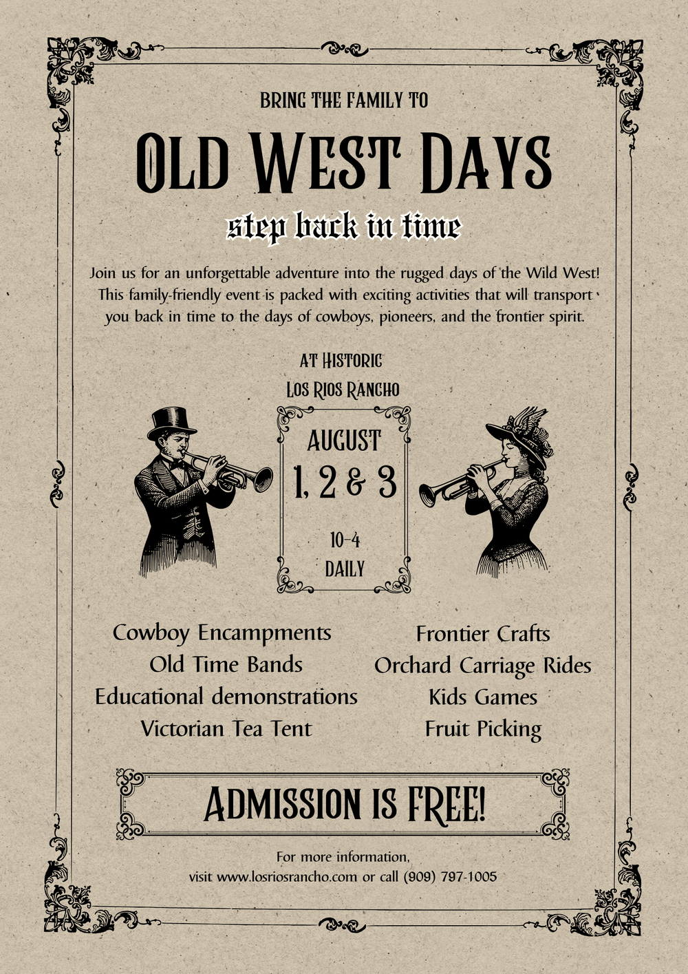 Event Calendar — Los Rios Rancho