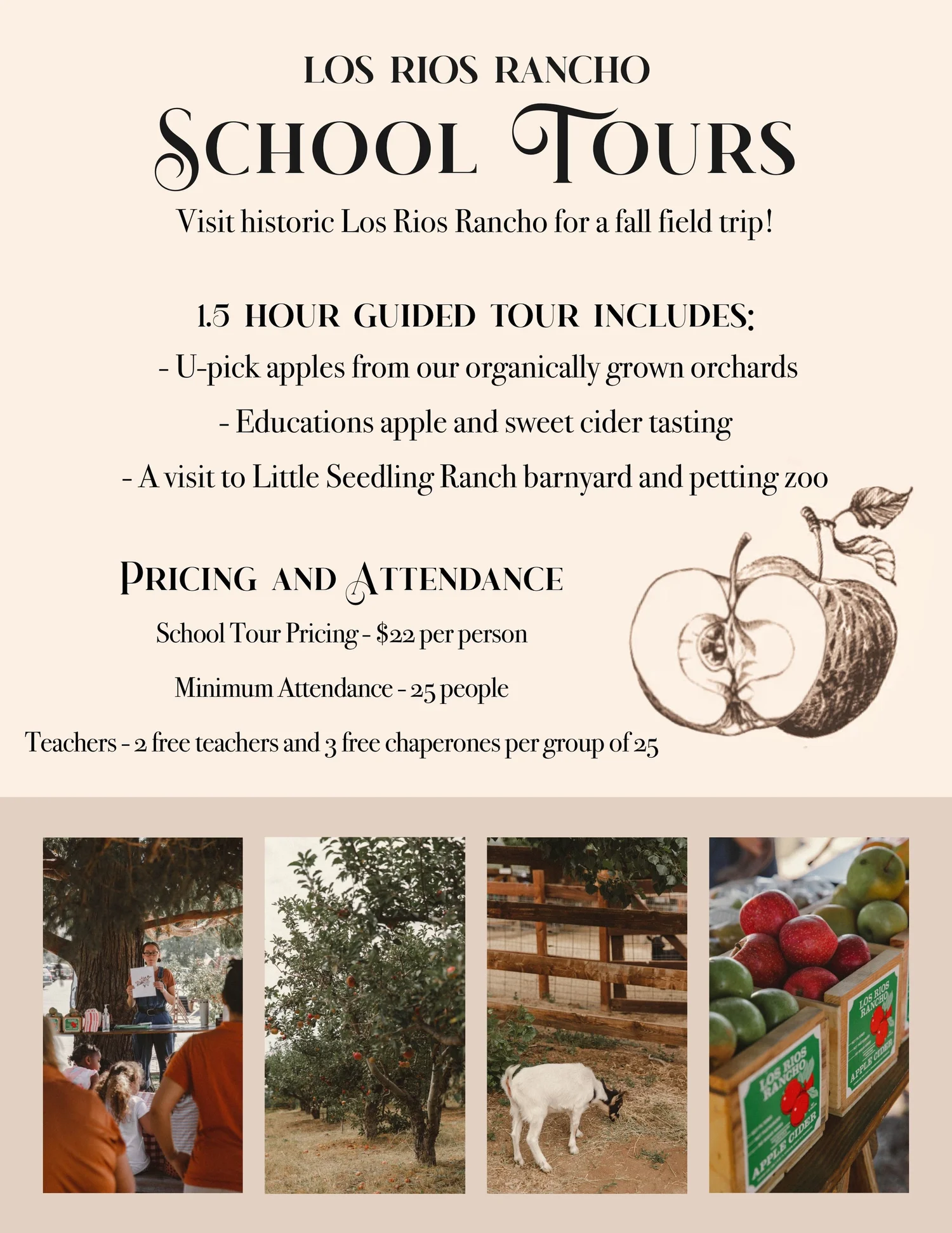 Farm School Tours — Los Rios Rancho