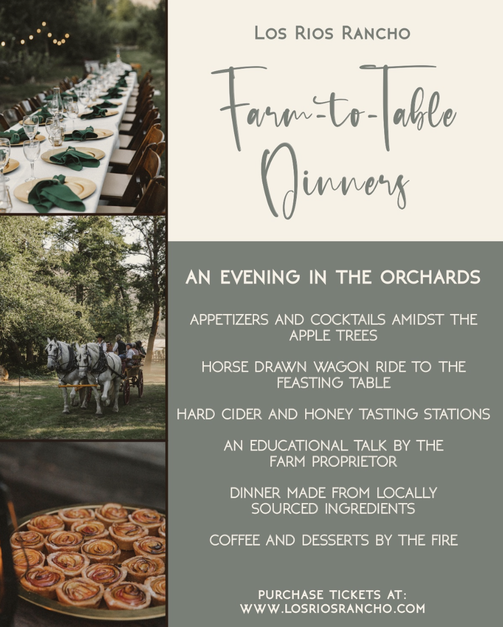 Event Calendar — Los Rios Rancho