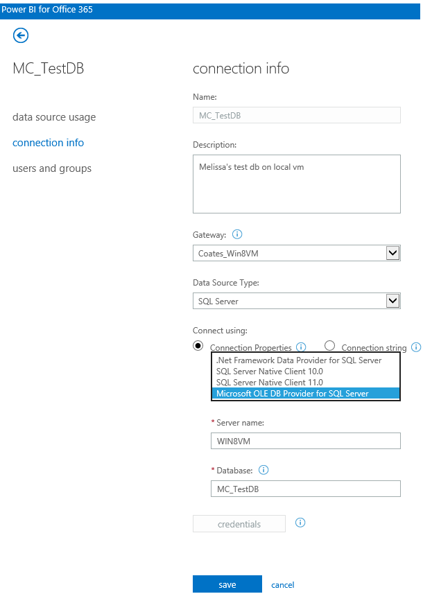 Data Source Connectivity For Scheduled Data Refresh In Power Bi — Sql Chick