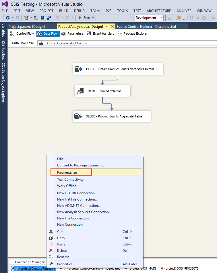 Parameterizing Connections And Values At Runtime Using Ssis Environment Variables — Sql Chick