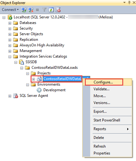 Parameterizing Connections And Values At Runtime Using Ssis Environment Variables — Sql Chick