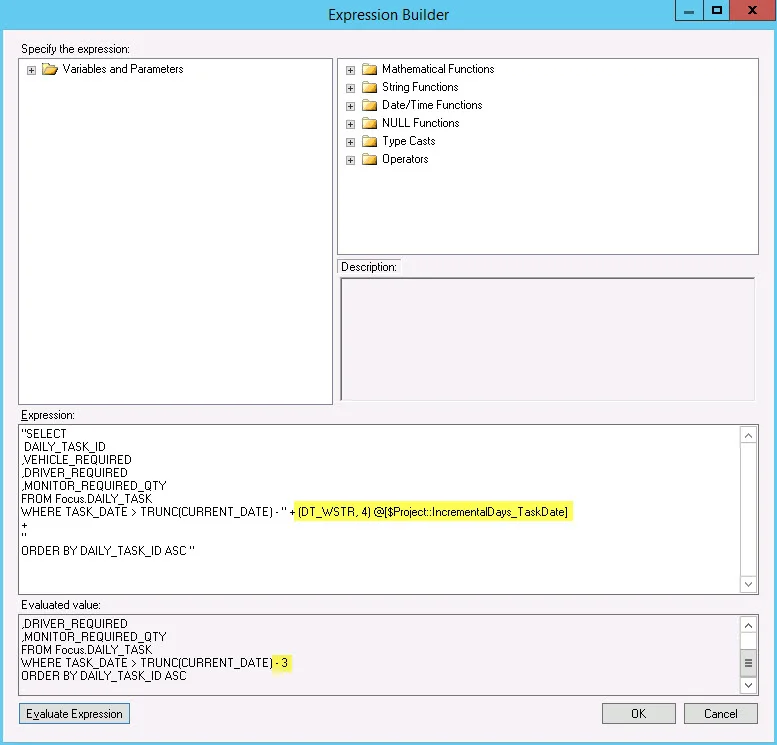 How To Parameterize A Source Query In Ssis Using Attunity Connector For Oracle — Sql Chick