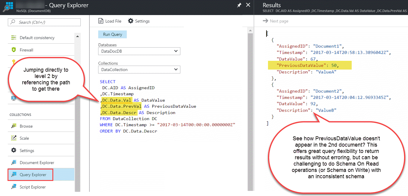 Querying Documents With Different Structures in Azure Cosmos DB — SQL Chick Querying Documents With Different Structures in Azure Cosmos DB — SQL Chick