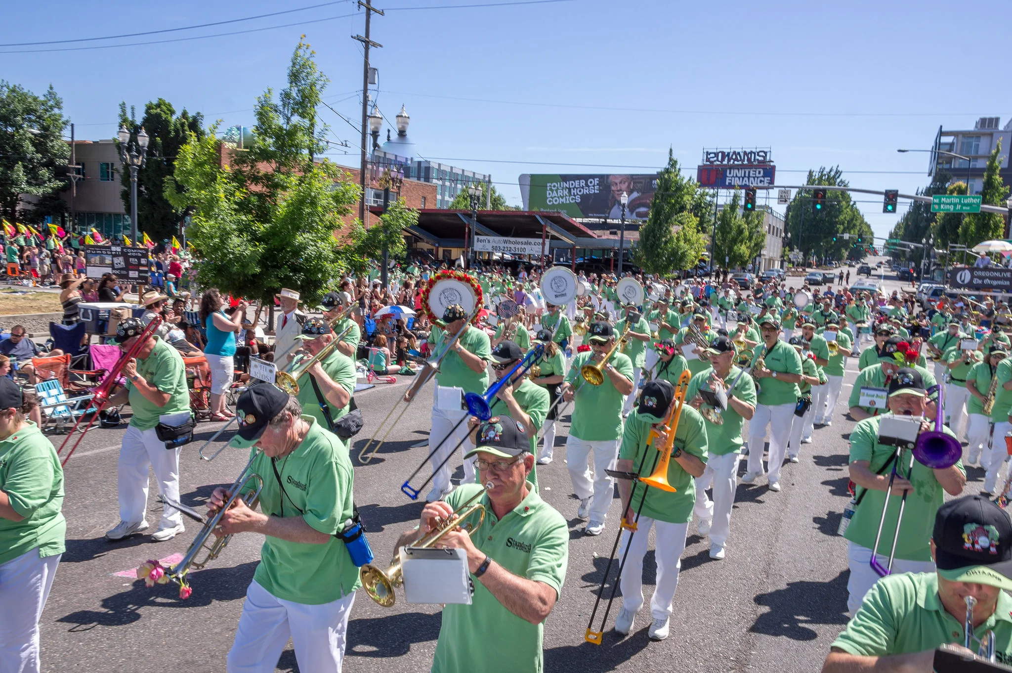One More Time Around Again Marching Band