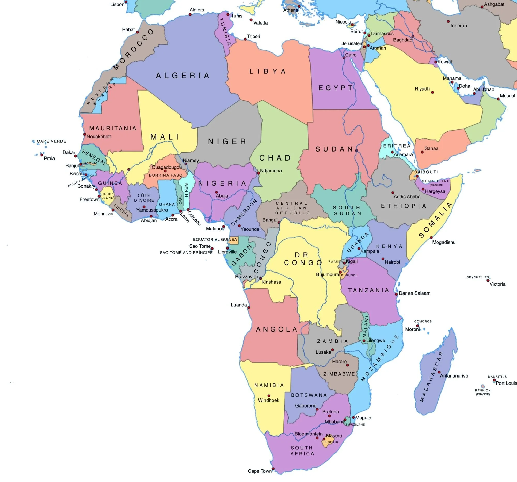 Southern and East Africa — Jones & Co Collection