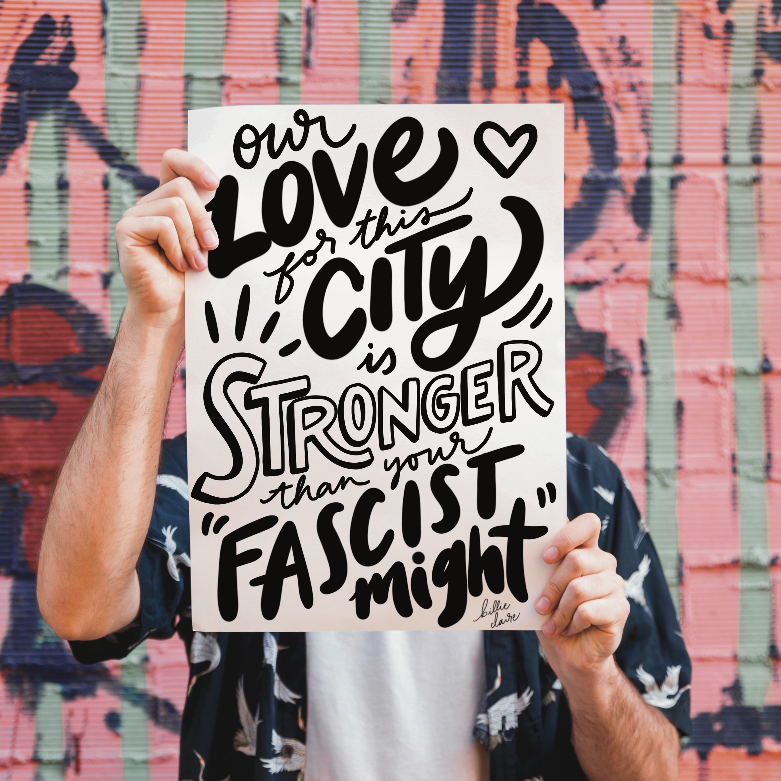 FREE No Kings Protest Signs — billie claire