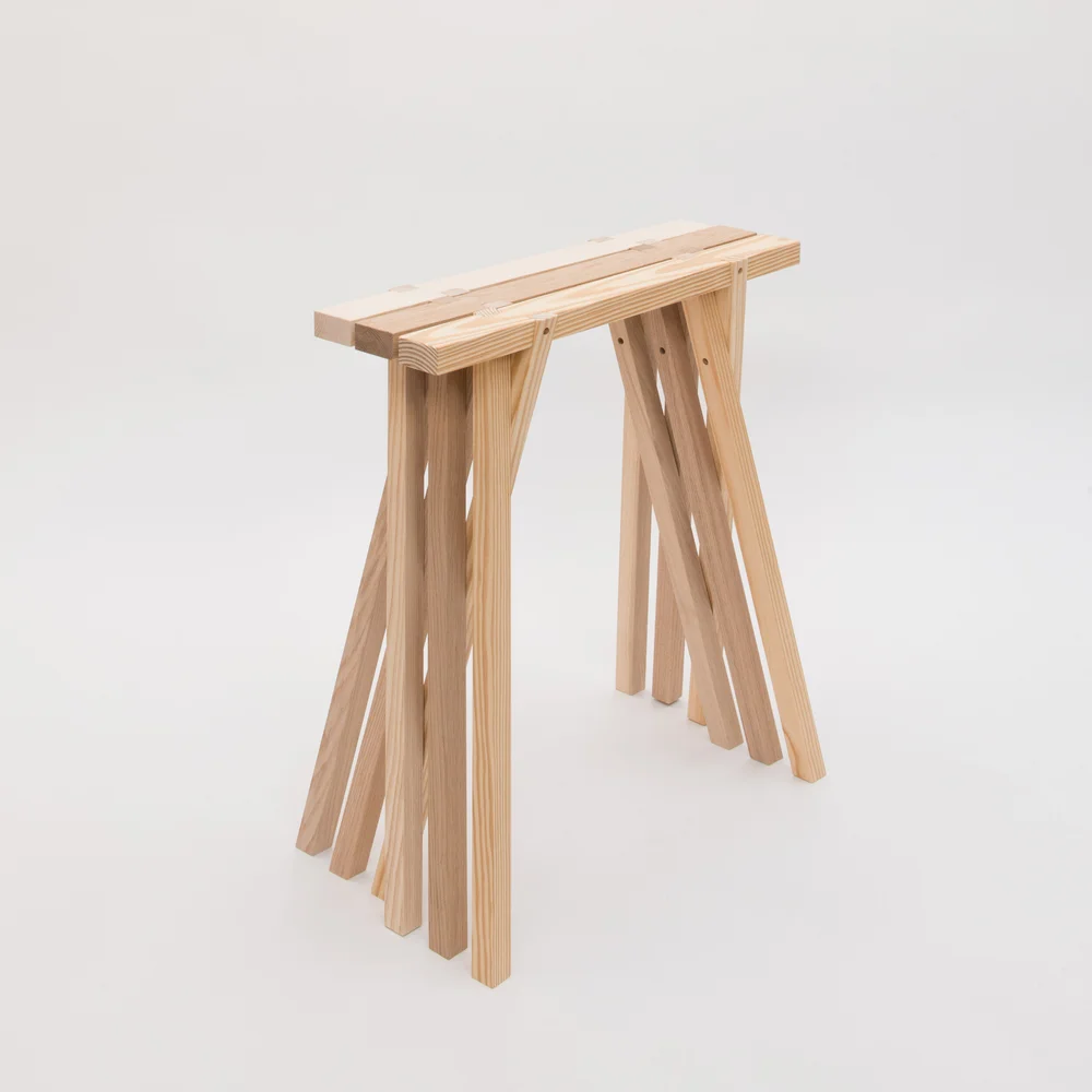 Wooden trestle all — Jones Neville