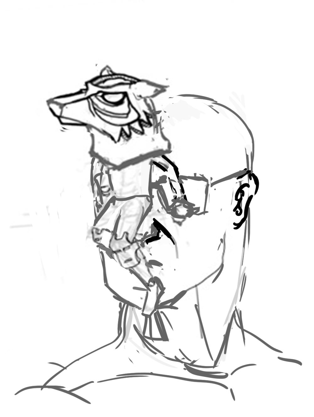 Cluster Headaches Drawing