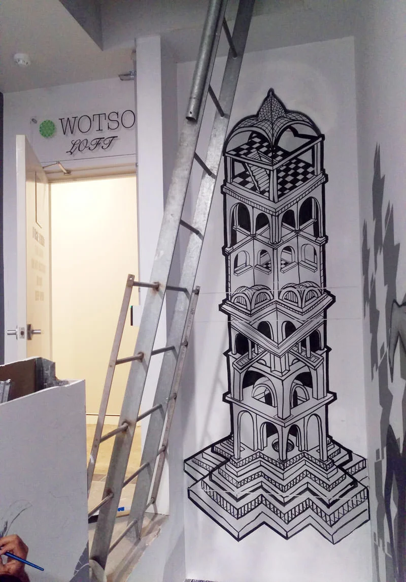 Escher Stairwell — Sam Shennan | All-Surface Artist || Graphic 3D, VR ...