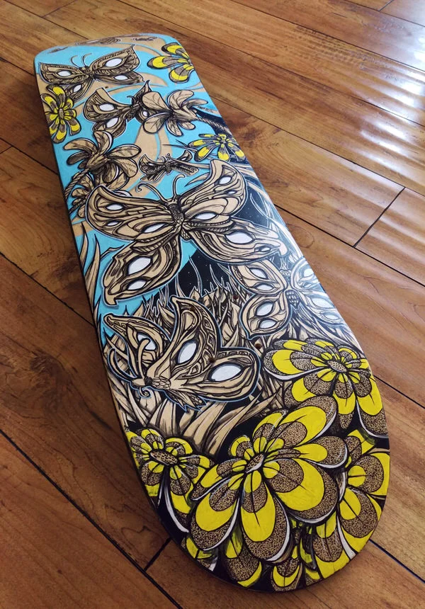 Butterfly Board — Sam Shennan | All-Surface Artist || Graphic 3D, VR ...