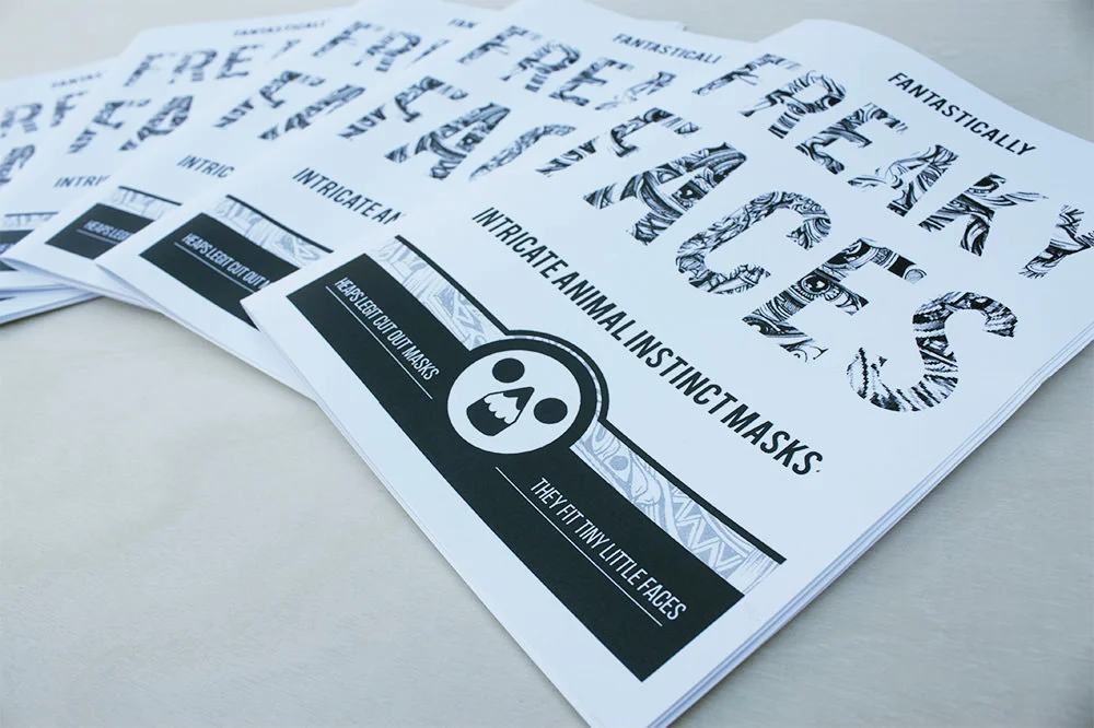 Freaky Faces Zine — Sam Shennan | All-Surface Artist || Graphic 3D, VR ...