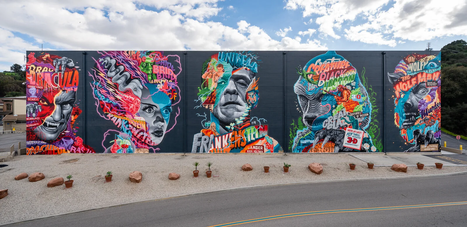'Monster Wall' (Universal City, CA) — Tristan Eaton