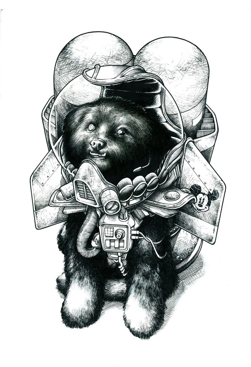 Jetpack Dogs — Gregory Titus Illustration