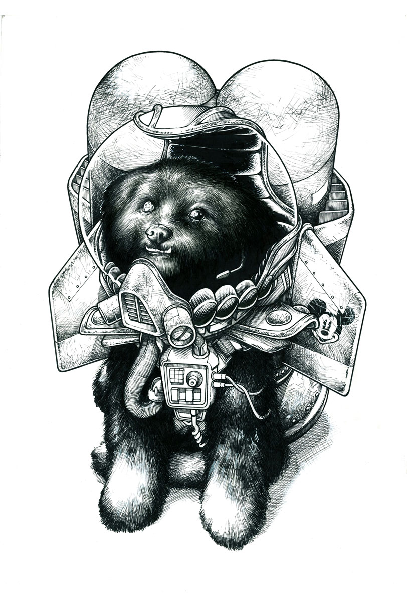 Jetpack Dogs — Gregory Titus Illustration