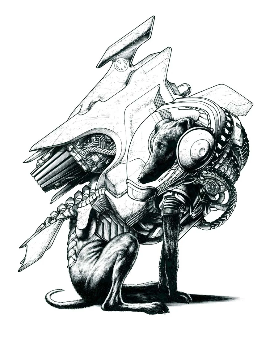 Jetpack Dogs — Gregory Titus Illustration