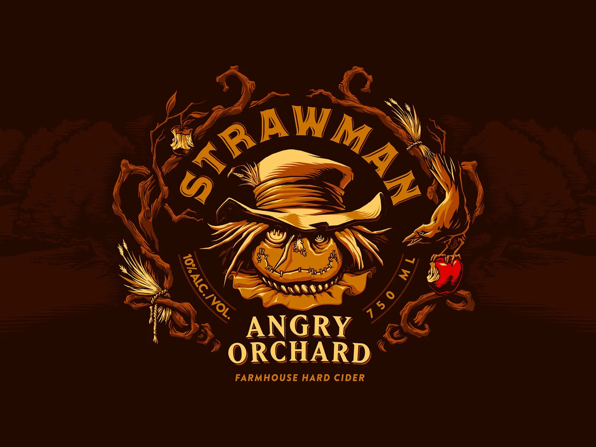 Angry Orchard — Gregory Titus Illustration