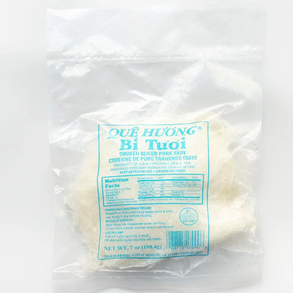 Vietnamese Shredded Pork Skin (Bì Heo) — Vicky Pham