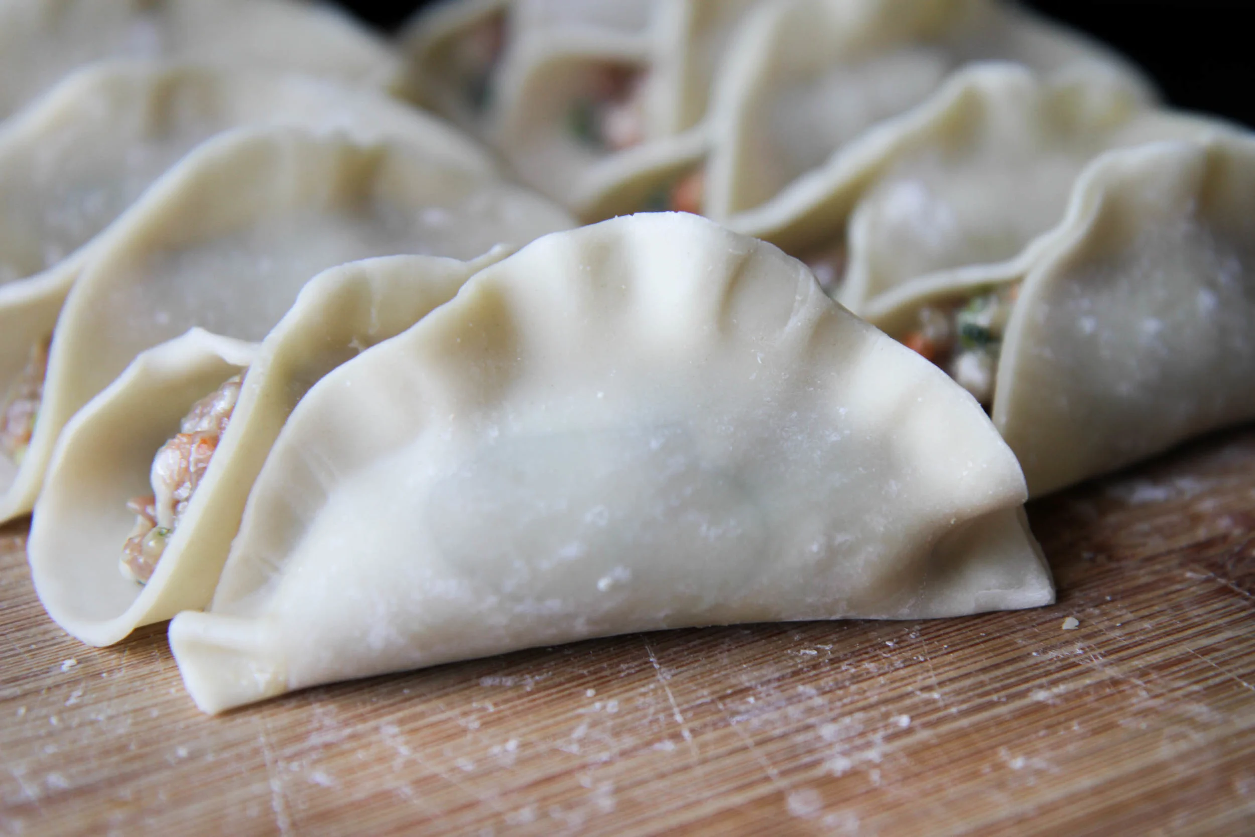 Vietnamese Pork & Shrimp Dumplings (Pot Stickers) — Vicky Pham