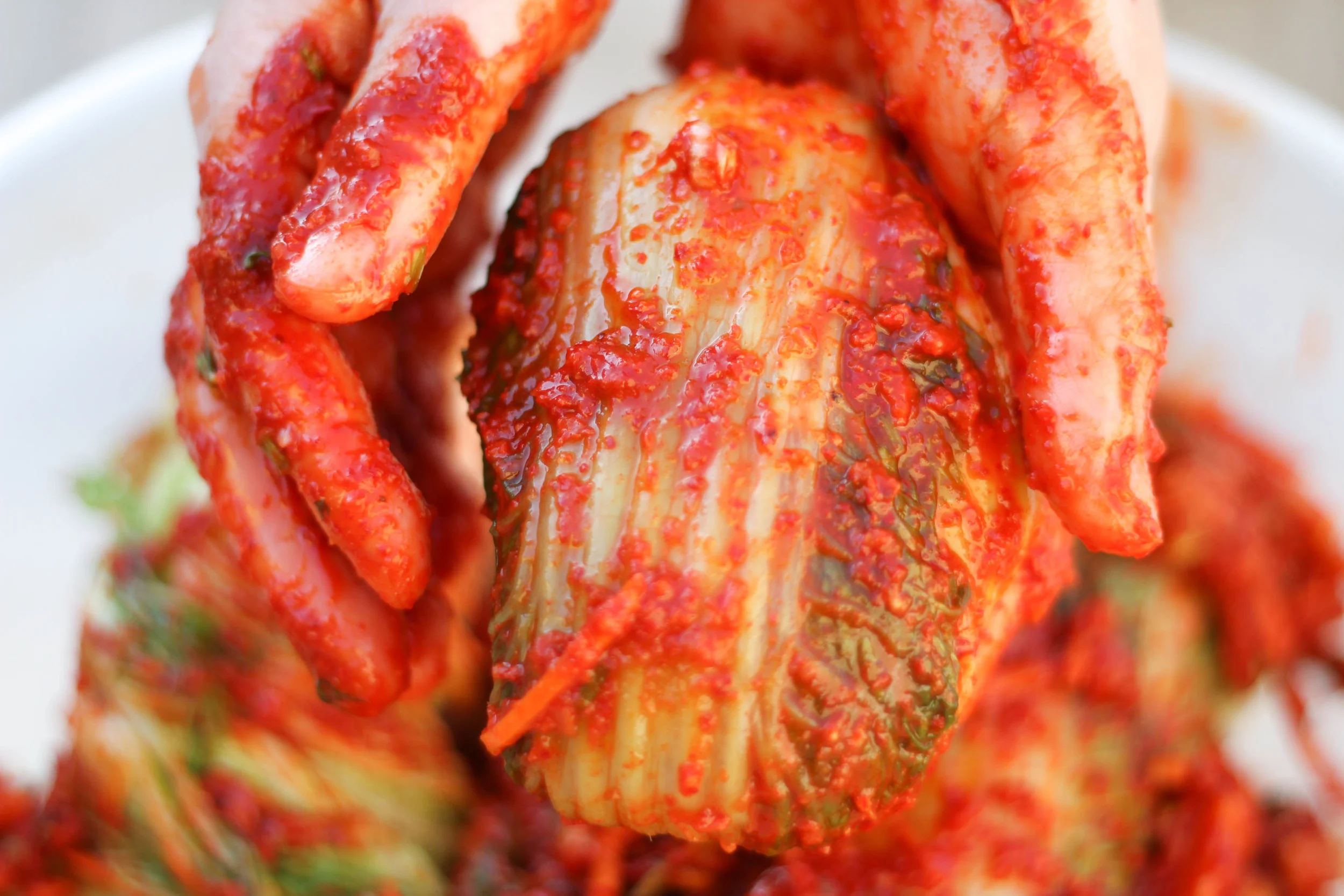 Authentic Korean Napa Cabbage Kimchi Recipe — Vicky Pham