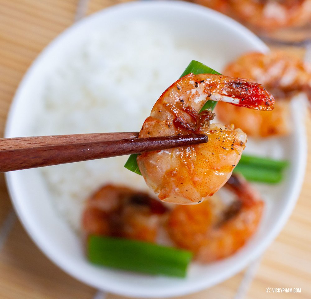 Vietnamese Caramelized Shrimp (Tôm Rim) — Vicky Pham