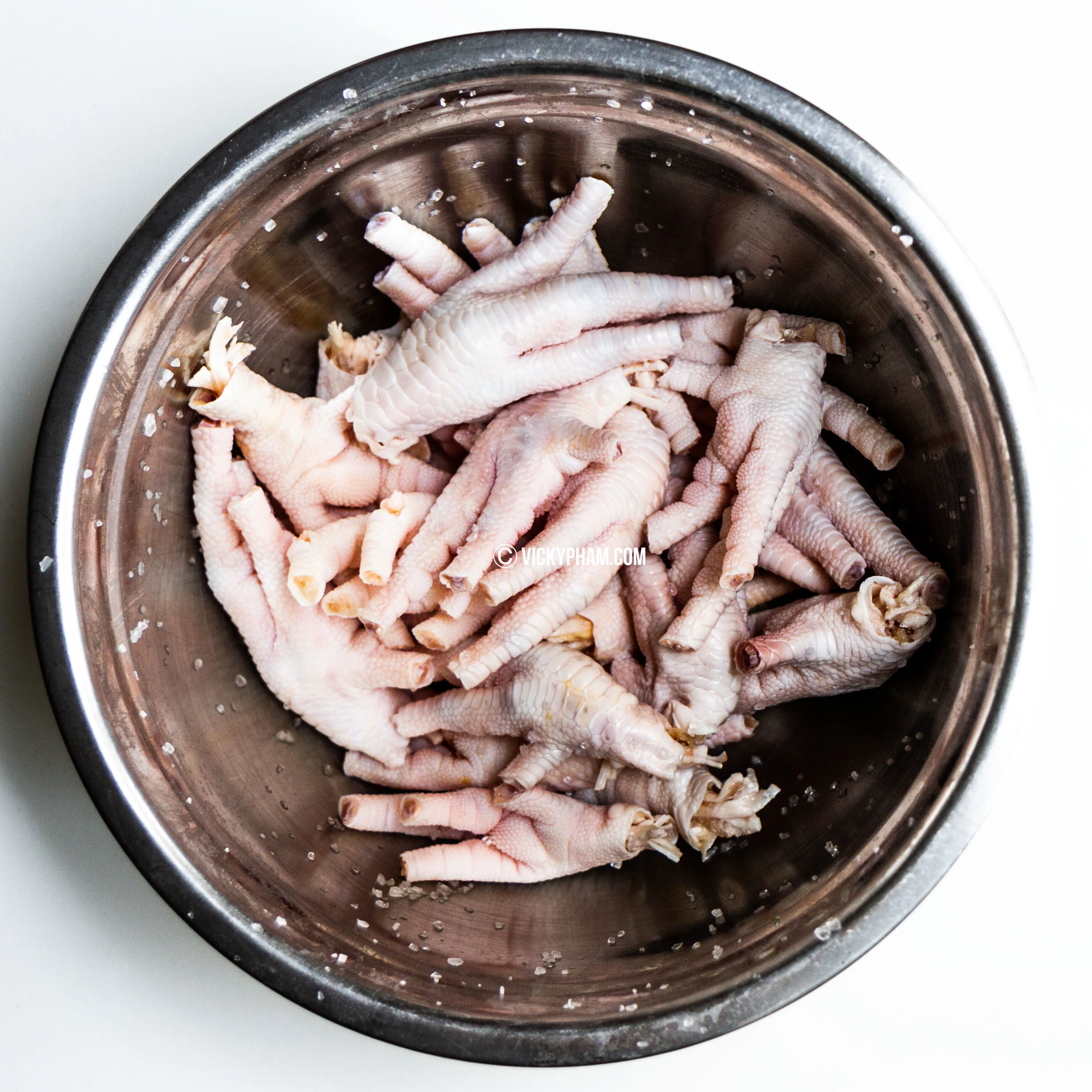 Dim-Sum-Style Braised Chicken Feet with black bean sauce — Vicky Pham