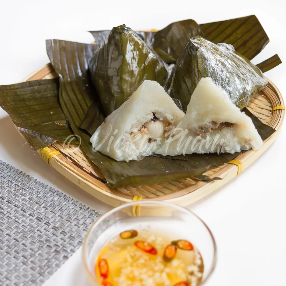 Vietnamese Pyramid Dumplings (Banh Gio) — Vicky Pham