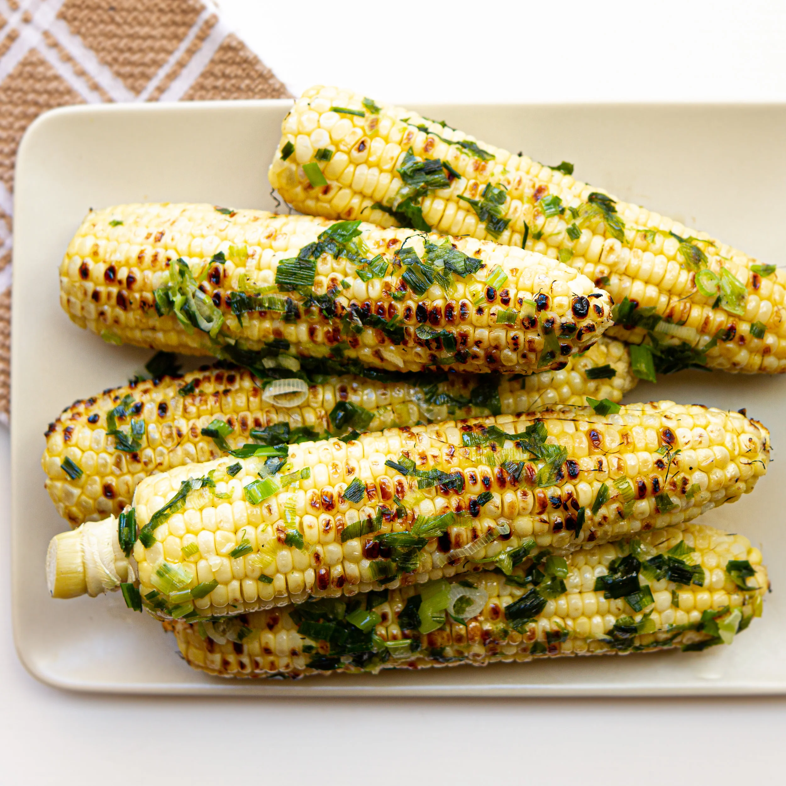 Vietnamese Grilled Corn with Scallion Oil (Bắp Nướng Mỡ Hành) — Vicky Pham