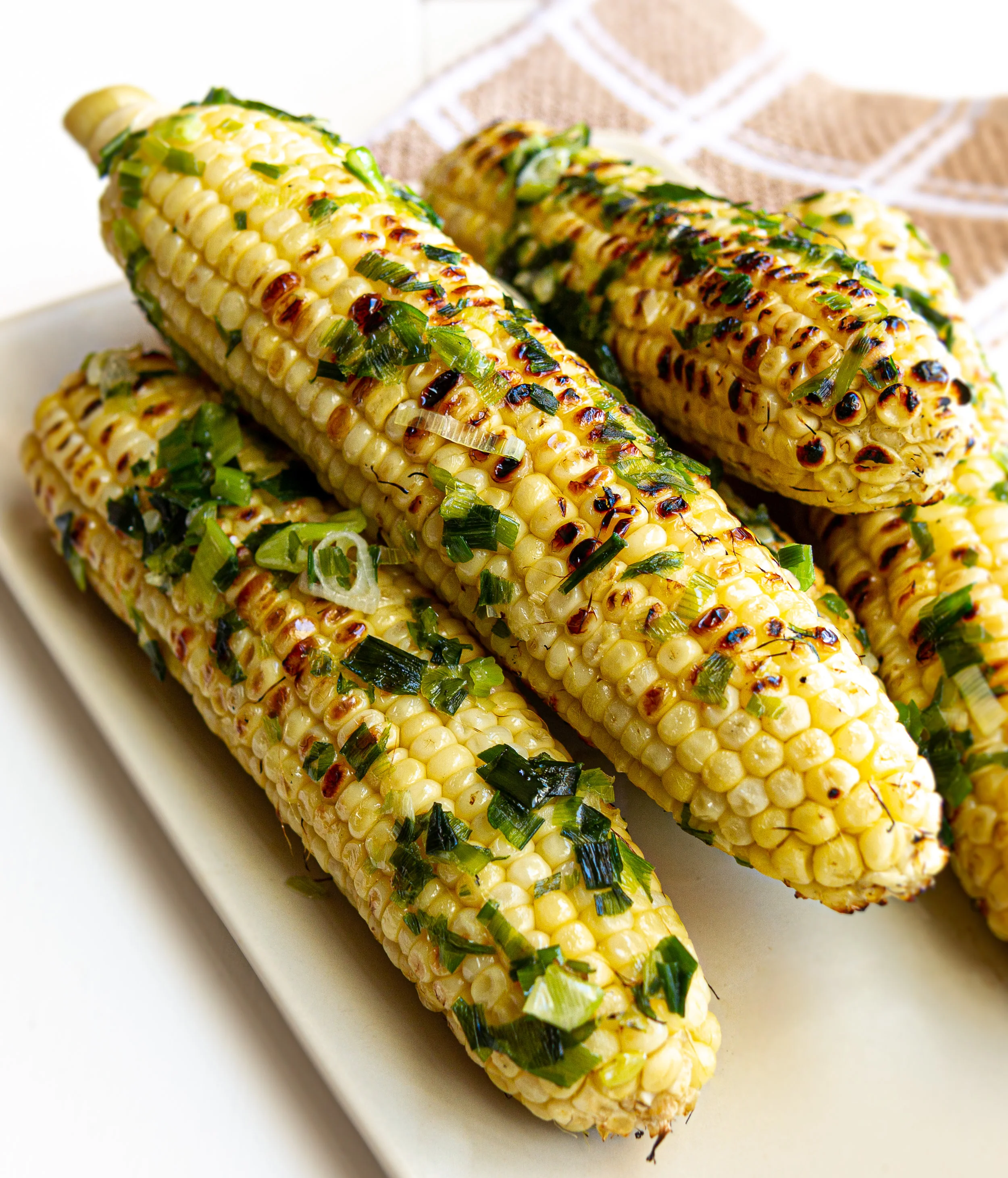Vietnamese Grilled Corn with Scallion Oil (Bắp Nướng Mỡ Hành) — Vicky Pham