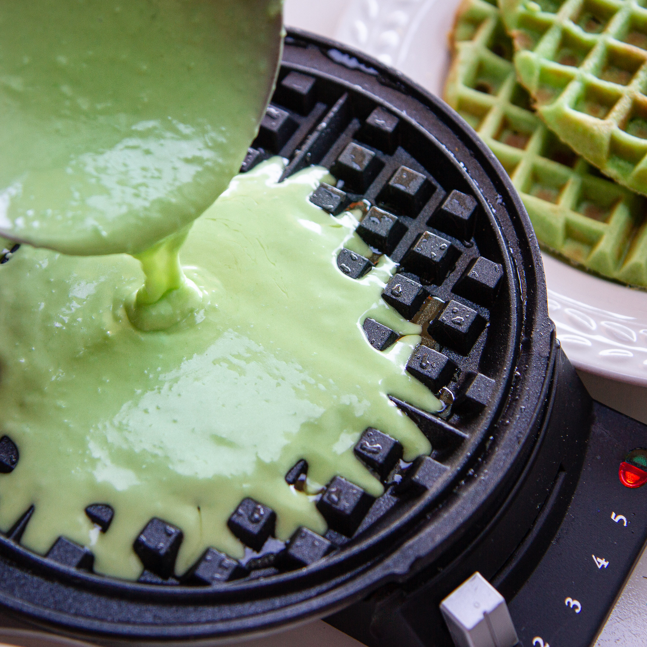 Pandan Waffle