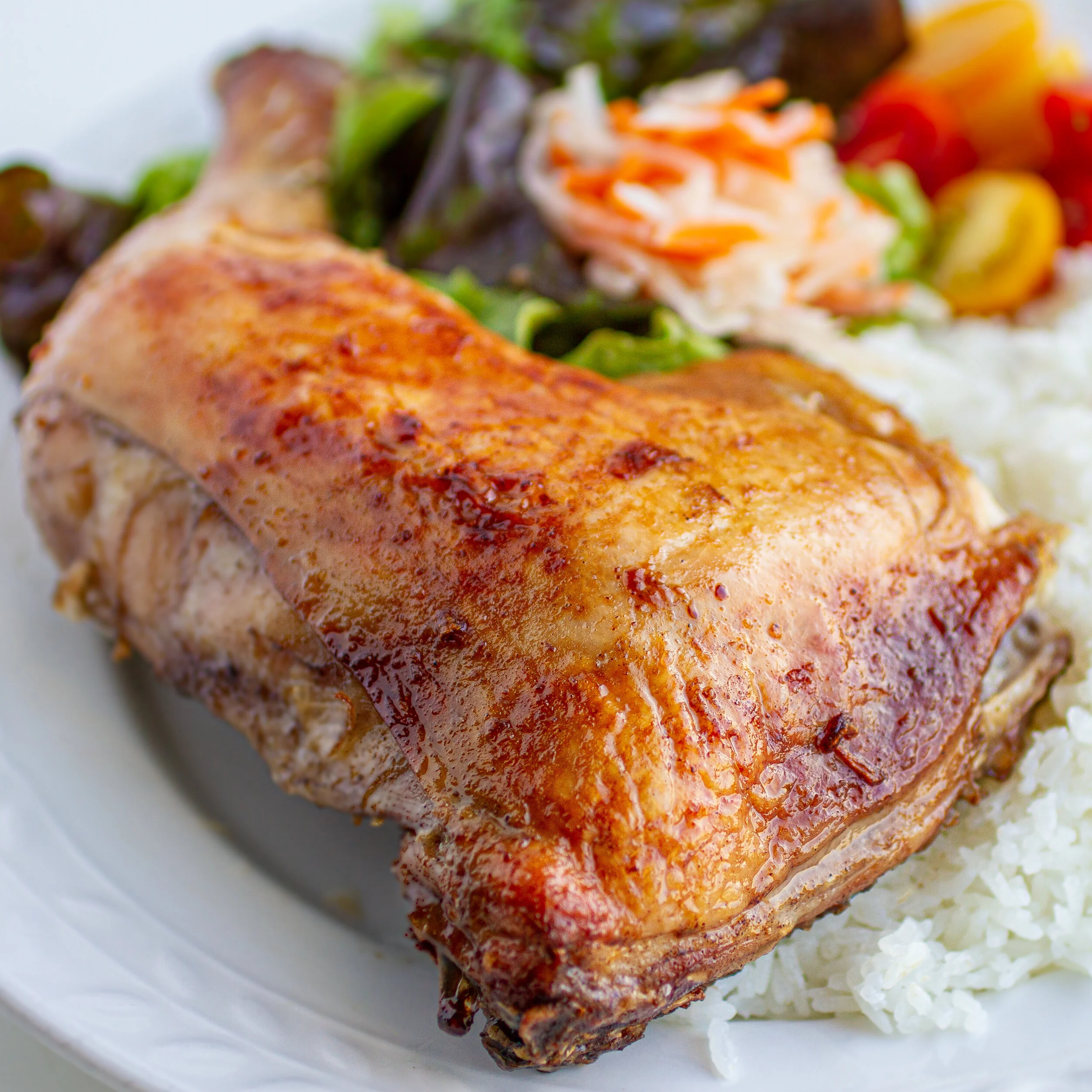 Vietnamese Crispy Roasted Chicken (Ga Roti) — Vietnamese Home Cooking ...