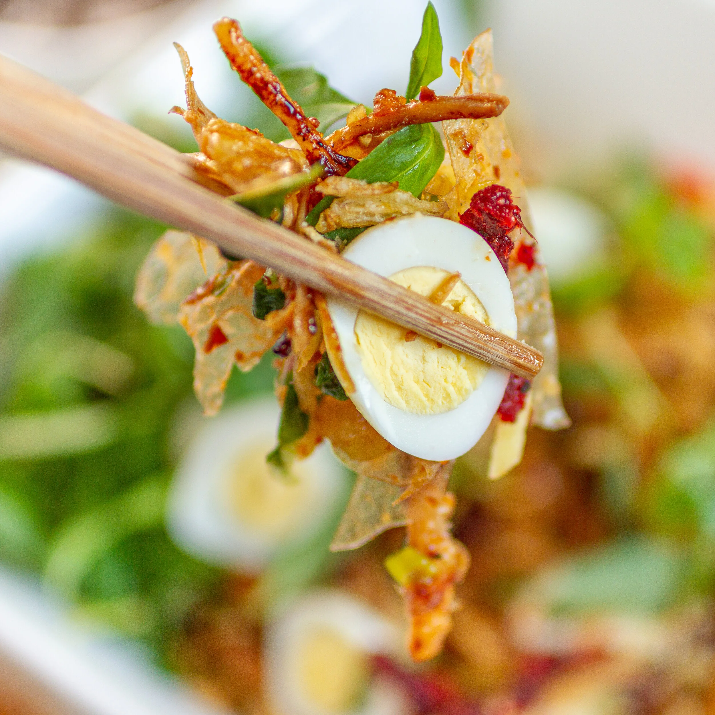 Vietnamese Rice Paper Salad (Bánh Tráng Trộn) — Vicky Pham