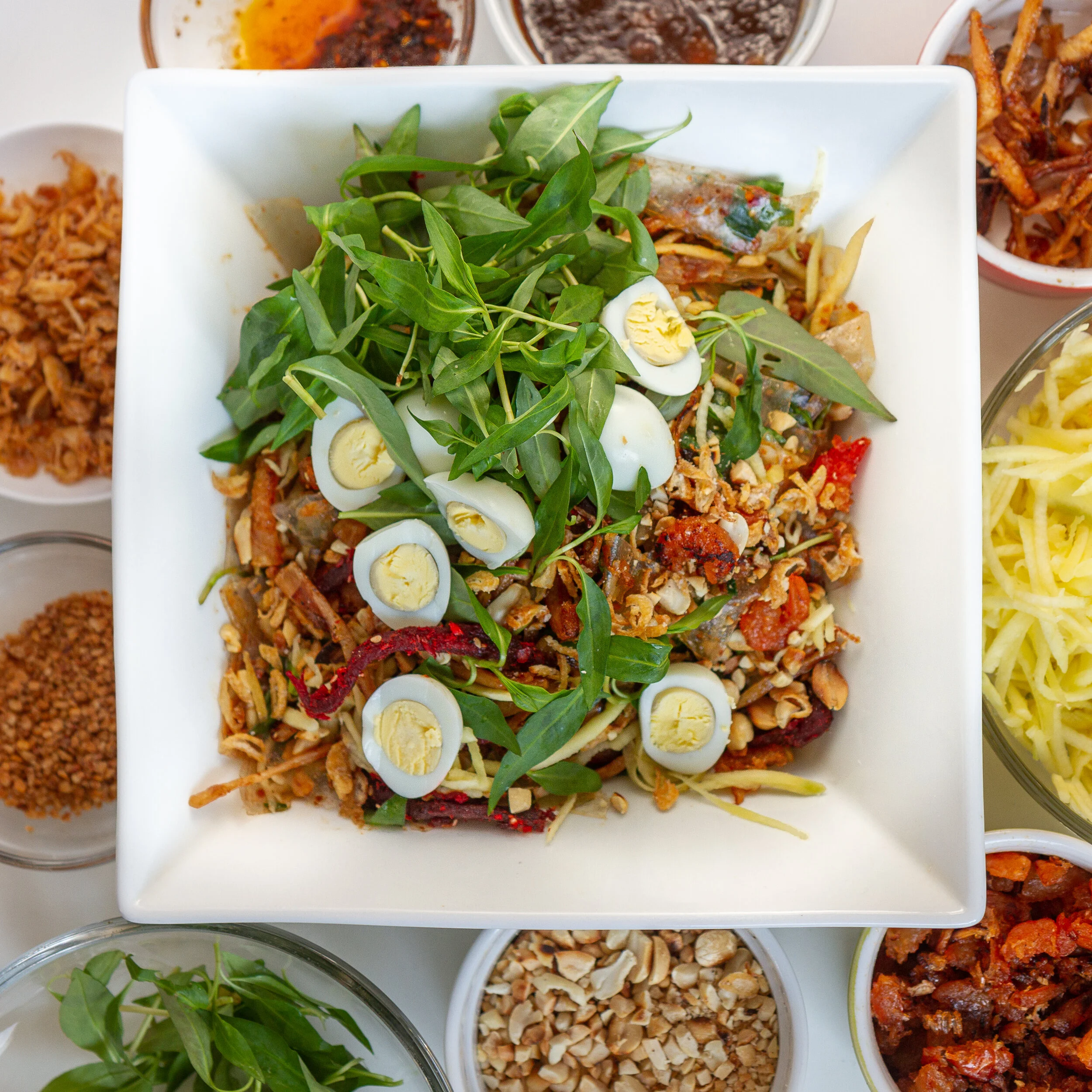 Vietnamese Rice Paper Salad (Bánh Tráng Trộn) — Vicky Pham