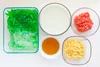 Vietnamese Three Color Dessert (Che Suong Sa Hat Luu / Che Ba Mau ...