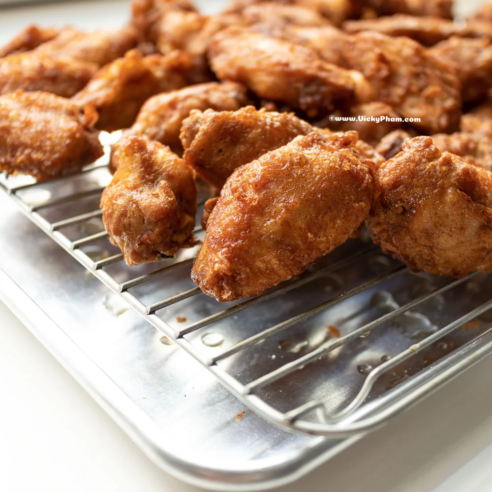 Easy Vietnamese Crispy Fried Chicken Wing (Restaurant Copycat - Ga ...